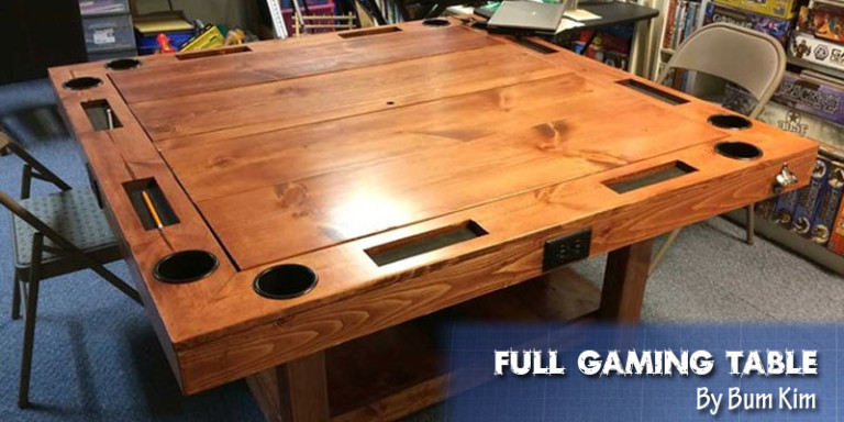 Coolest DIY Gaming Tables - Webb Pickersgill
